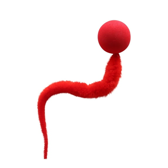 Colorful Interactive Cat Ball Toy with Tail, Caterpillar Grinding ...