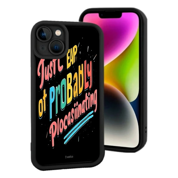 Colorful ' Just Emp of Probability ' Design - Lightweight Yellowing ...