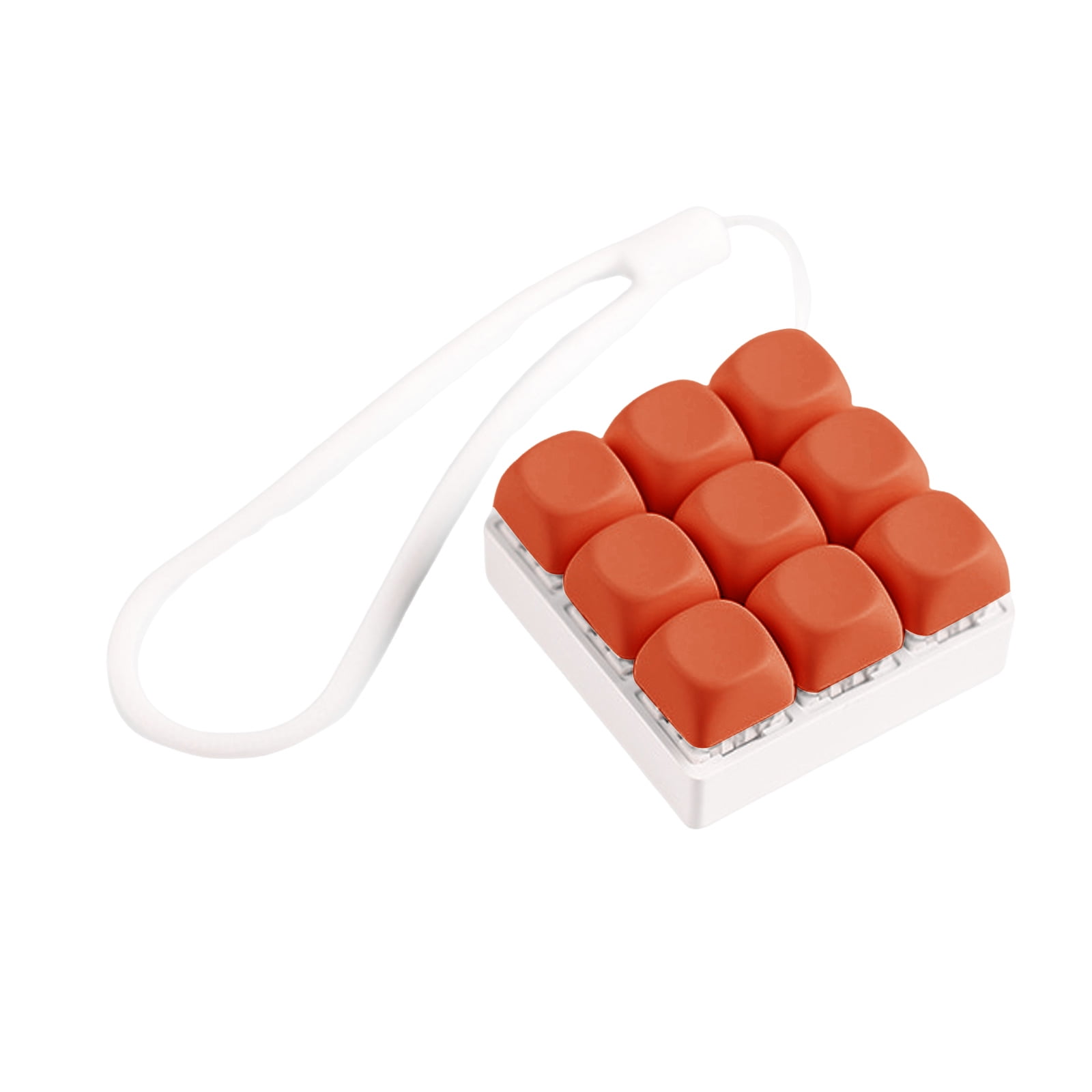 Colorful Keyboards Clicks Keychain Toy Keycap Tester Stress Reliever ...