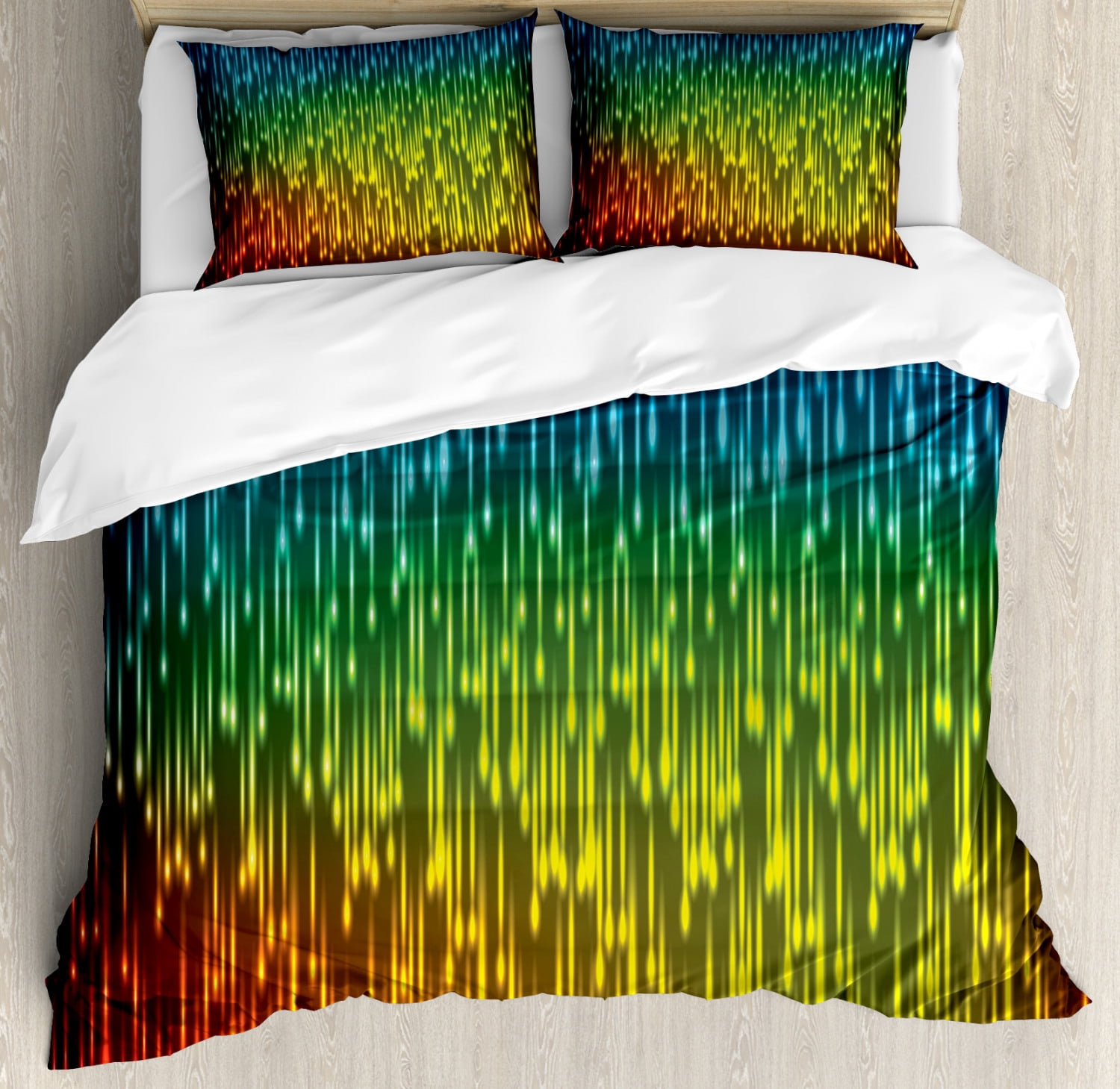 Colorful King Size Duvet Cover Set, Galaxy Universe Outer Space ...
