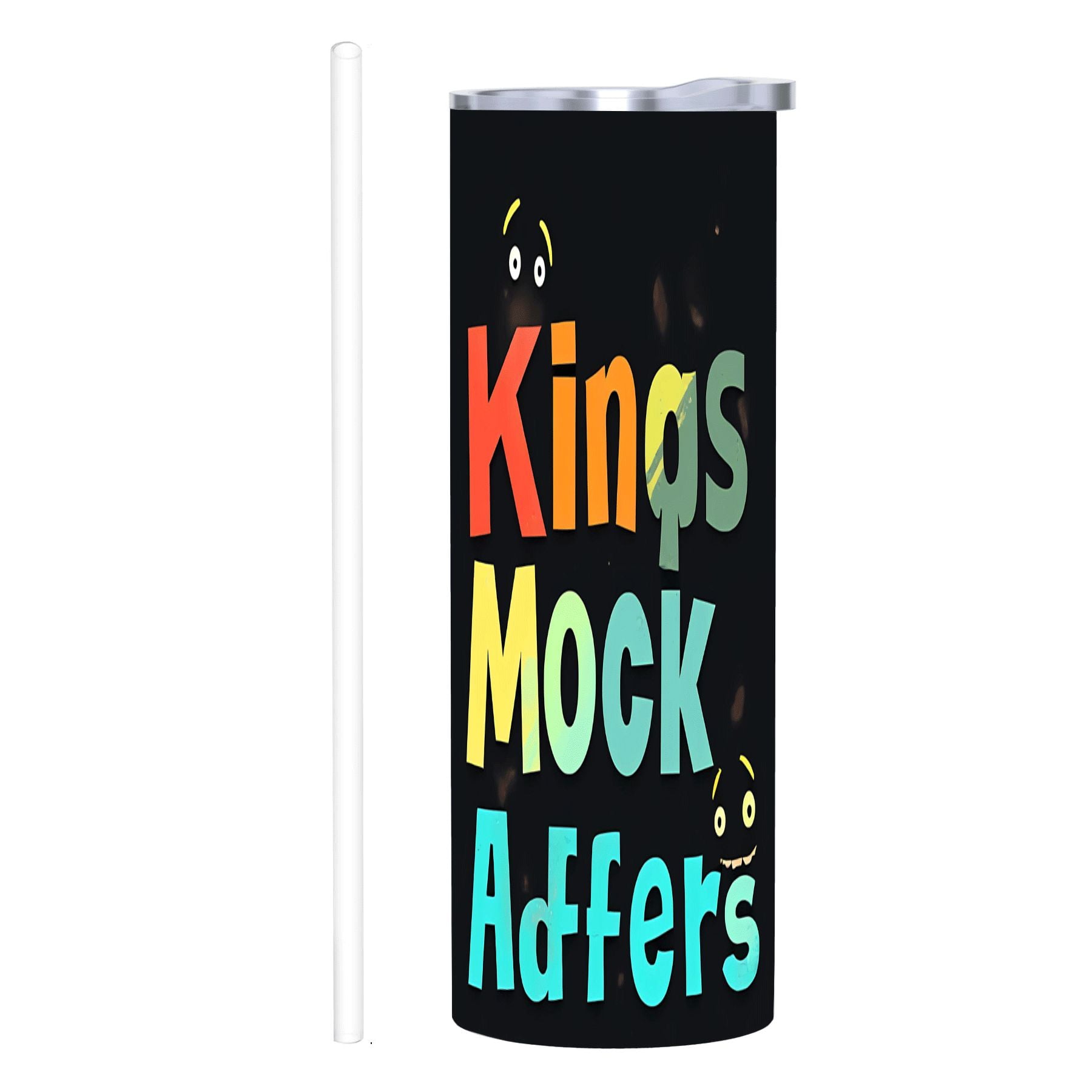 Colorful " Kings Mock " Design 20 oz Stainless Steel Insulated Tumbler ...