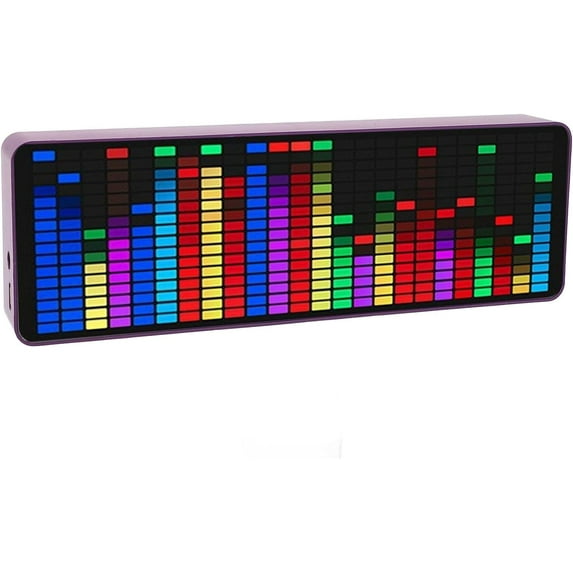 Colorful LED Music Spectrum Analyzer 384 RGB LEDs 20 Dynamic Effects ...