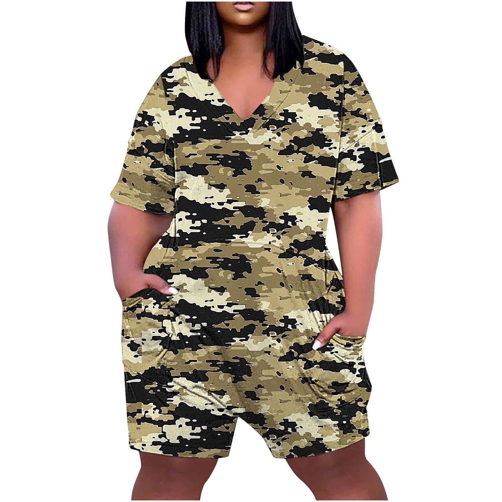 Colorful Ladies Spandex Shorts Brunch Overalls Shortalls Shorts Unitard ...