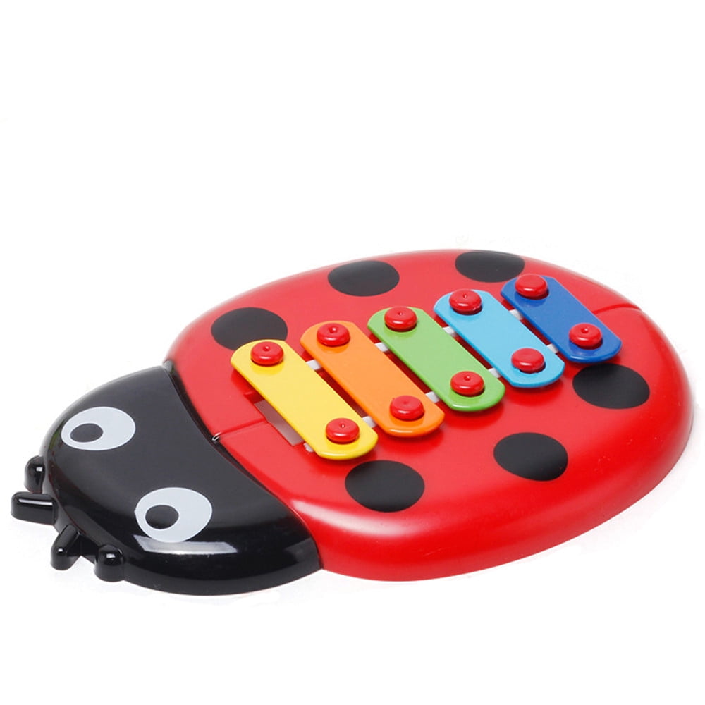 Colorful Ladybird 8-Note Xylophone Musical Toy for Babies and Kids ...