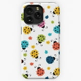 Colorful Ladybird Drawing Artistic Nature Design iPhone Case 17 through ...