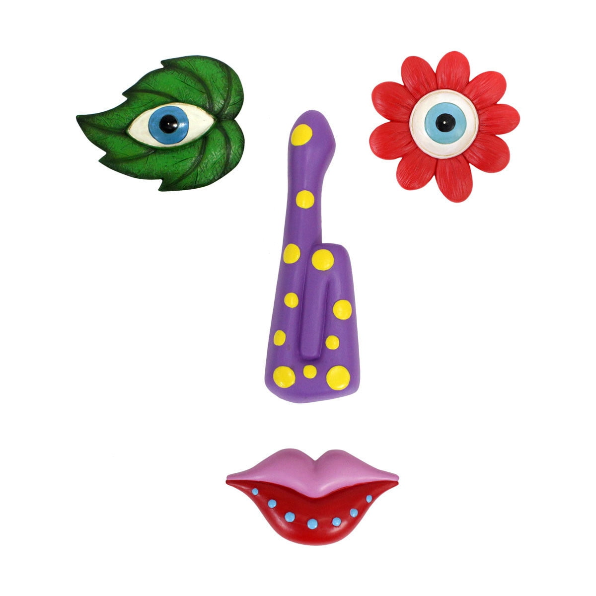 Colorful Leaves And Tree Face Pendants Resin Tree Facial Features ...