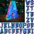 Colorful Led Letter Lights 26 Capital Letters For Party Decoration ...