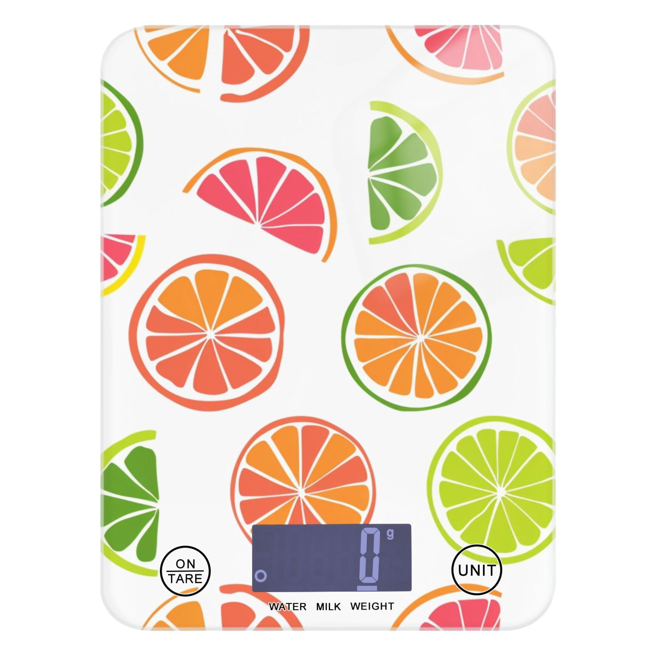 Colorful Lemon Slice Food Scale Multifunction Digital Kitchen Scale ...