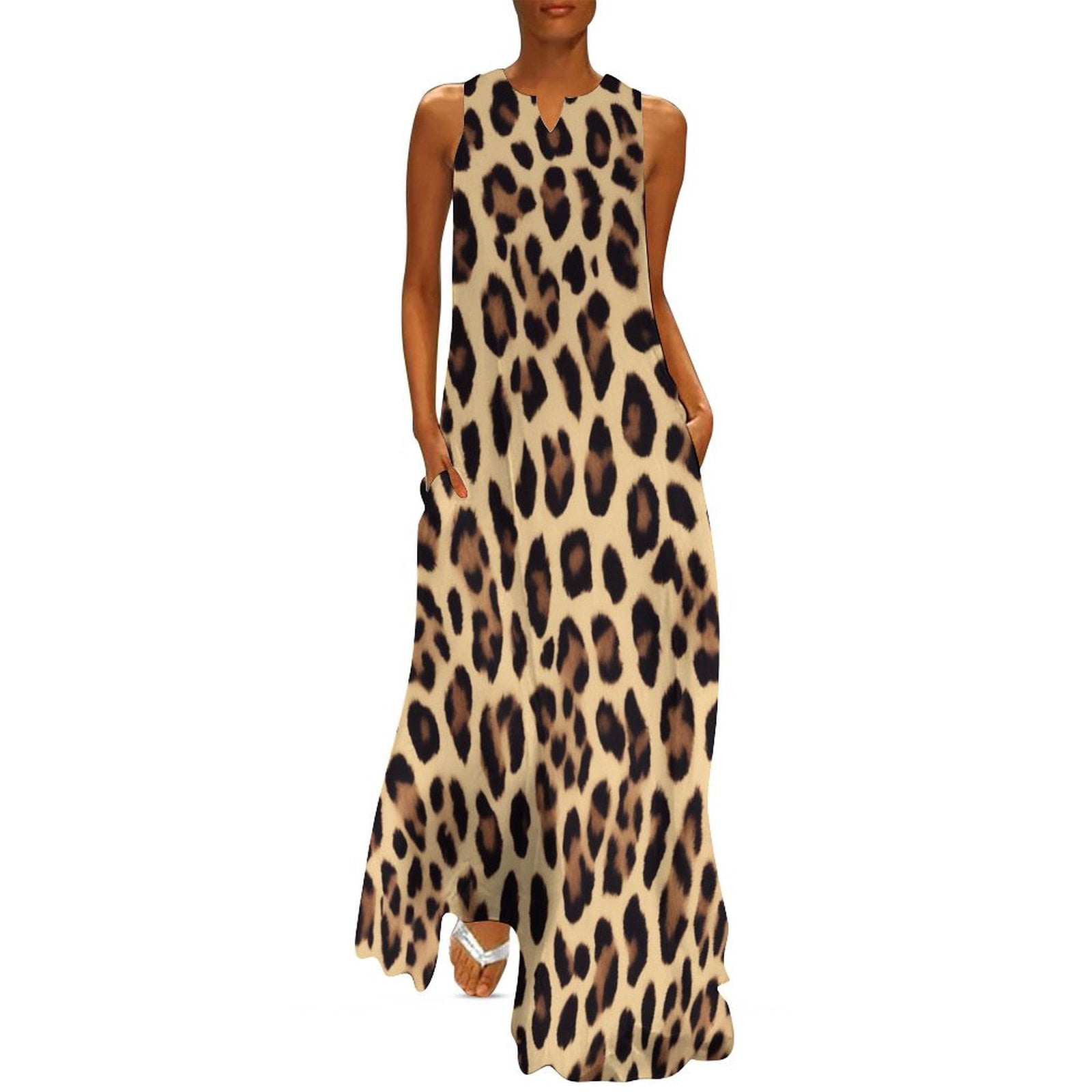Colorful Leopard Print 2025 Dress Evening Elegant And Chic Women for ...
