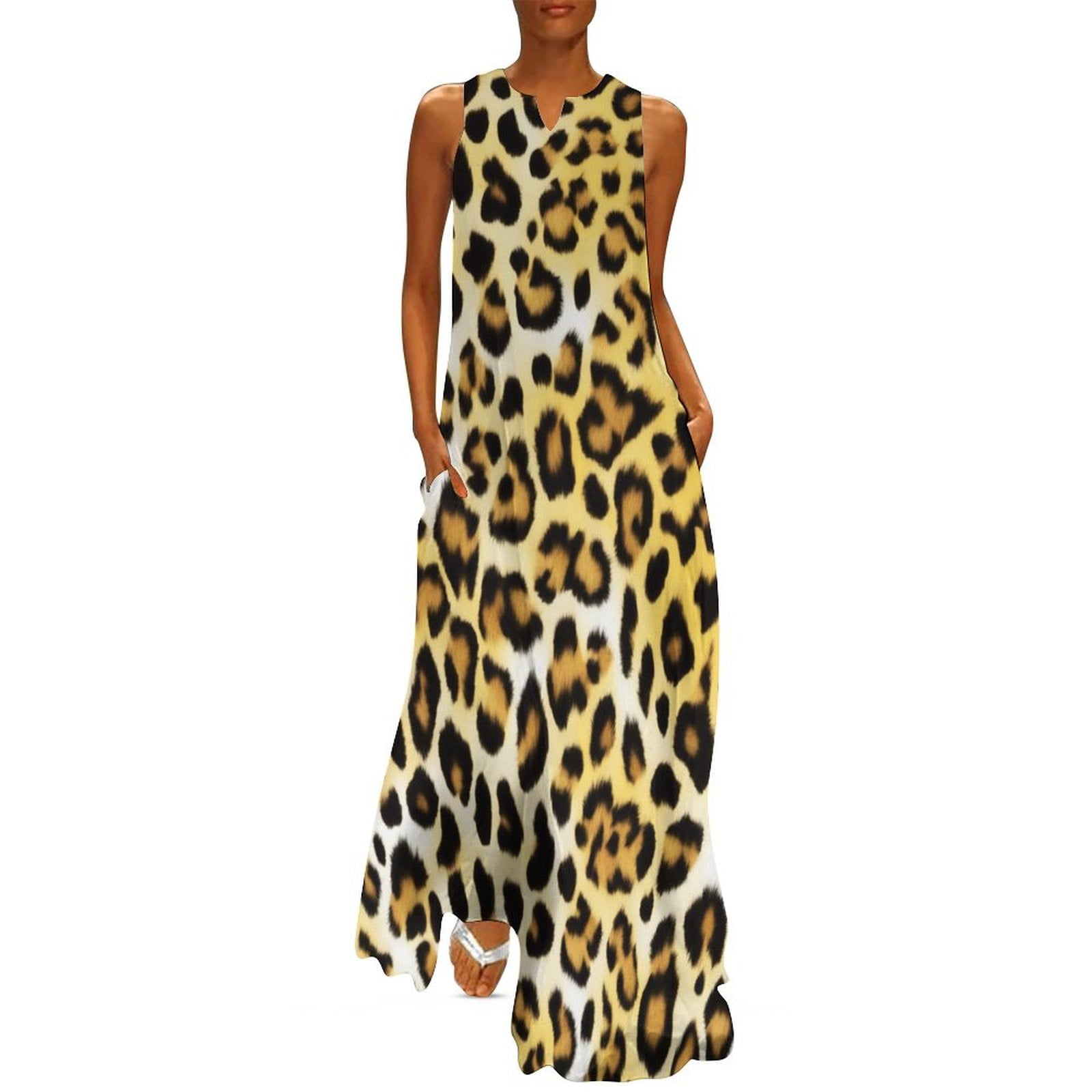 Colorful Leopard Print Ress Women Elegant Luxury Women's Clothing ...