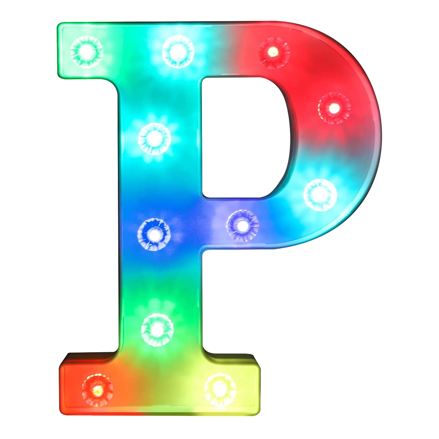 Colorful Light Up Numbers ,Color Changing LED Marquee Number Lights ...