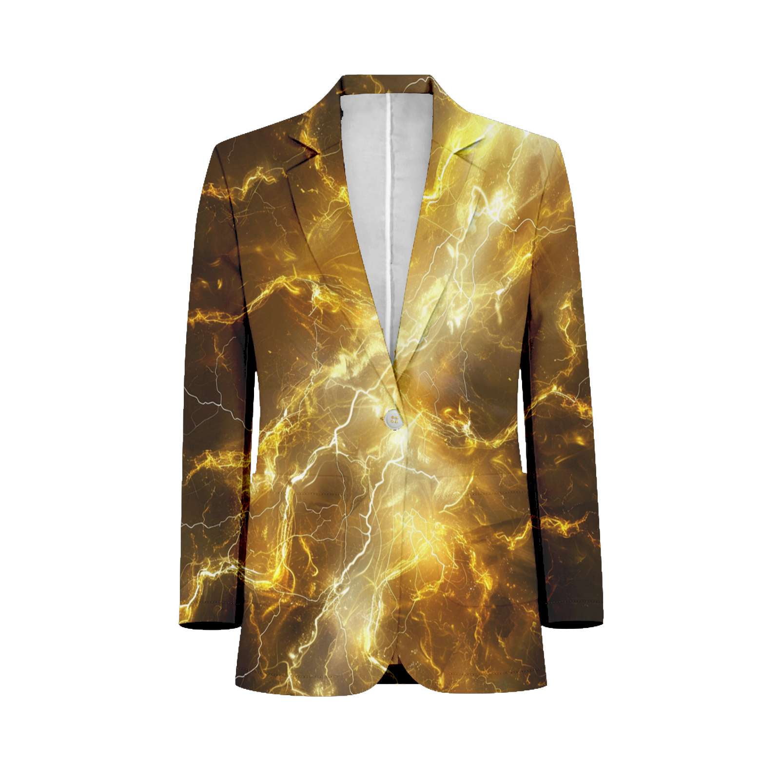 Colorful Lightning Customized Men's Suits full man Shawl Collar Gentleman Suits for Wedding ...