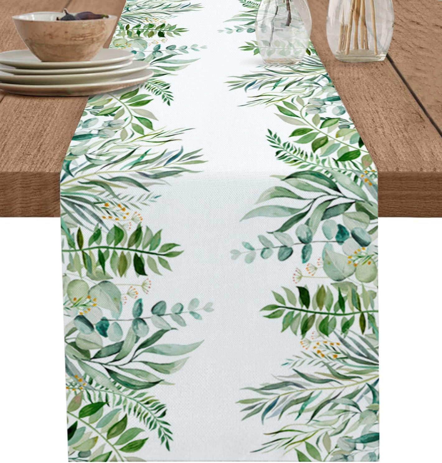 Colorful Linen Table Runners Piano Notes Music Yellow Gradient Table ...