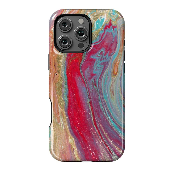 Colorful Liquid Marble Design Phone Case for iPhone 11 12 13 14 15 16 ...