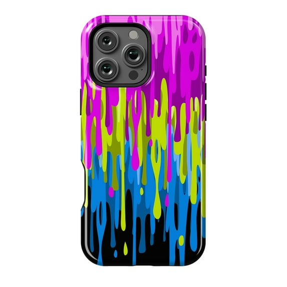 Colorful Liquid Marble Swirl Pattern iPhone Case 17 16 15 14 13 12 11 ...