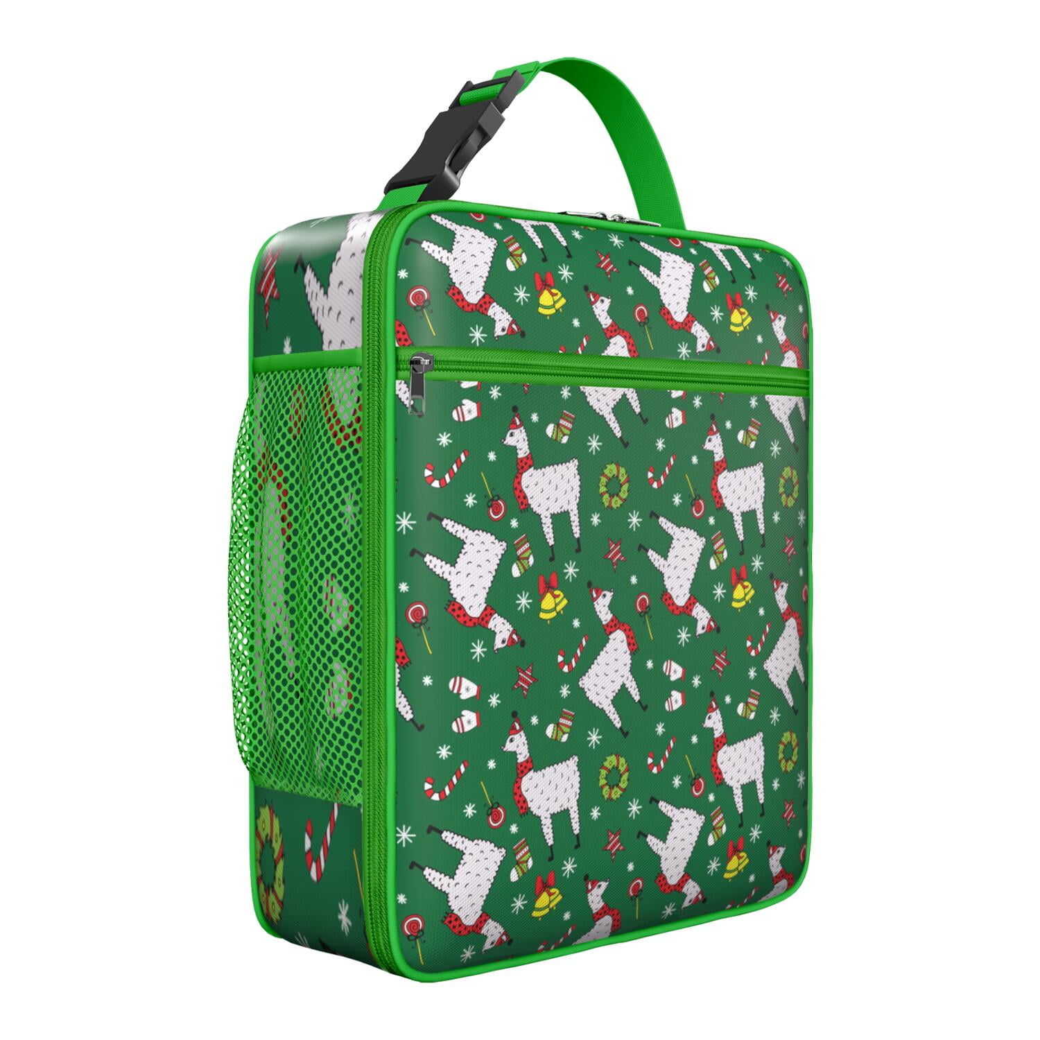 Colorful Llama Lunch Box, Playful Alpaca Print with Boho and Abstract ...