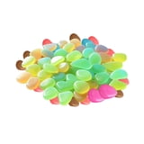 Colorful Luminous Garden Stones Resin Glow Pebbles for Walkway Steps ...