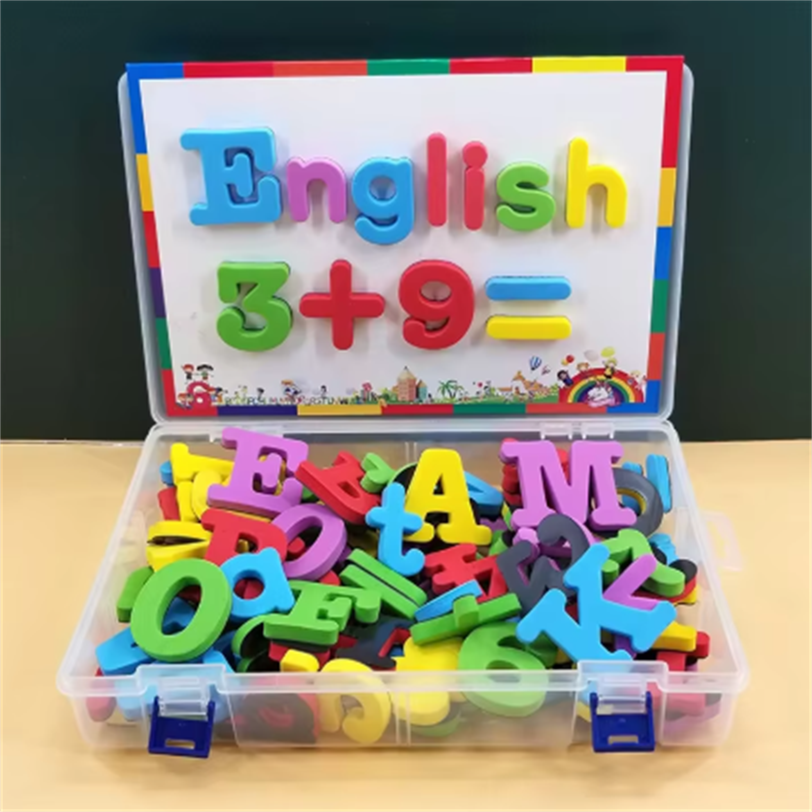Colorful Magnetic Alphabet Letters Set for Kids Learning Educational ...