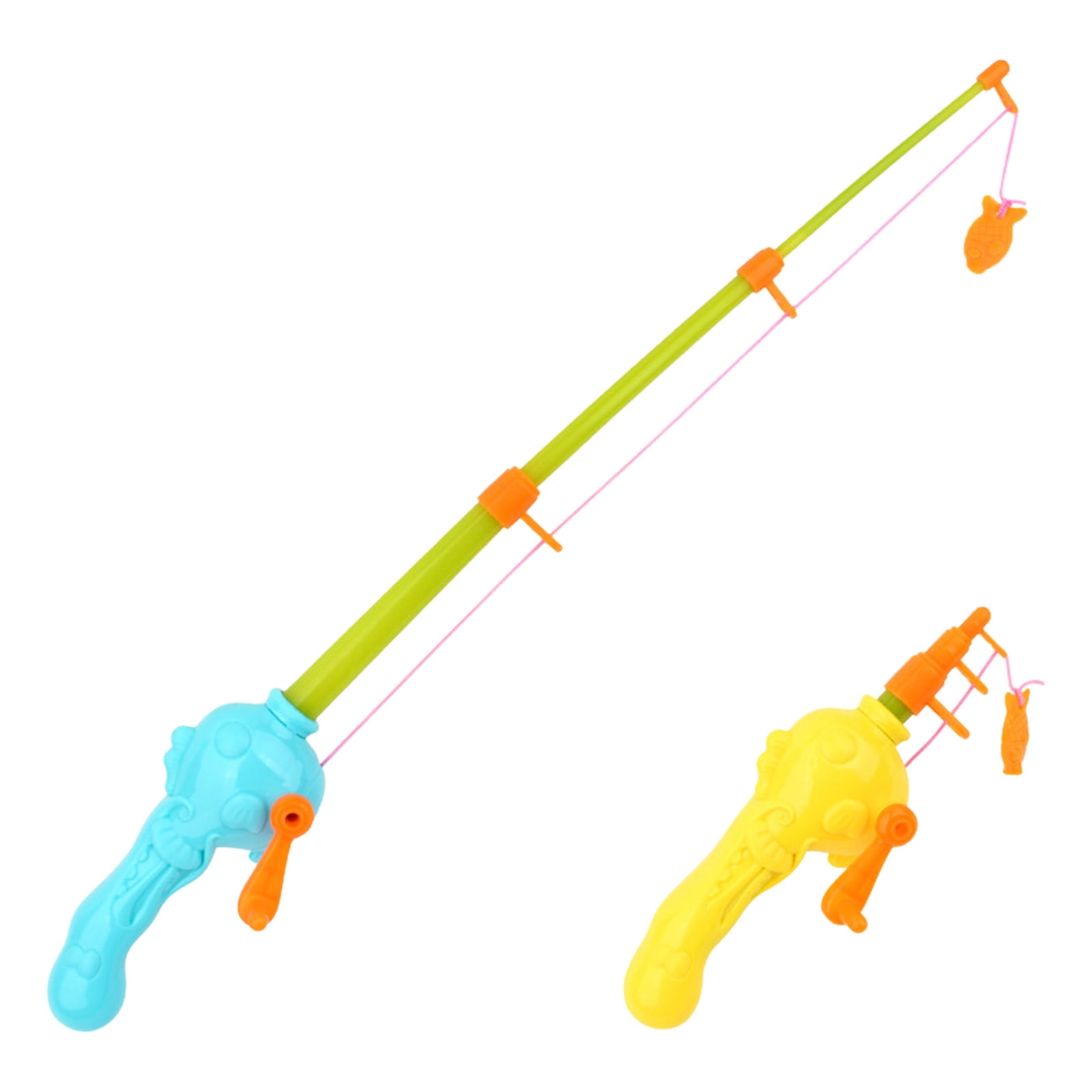 Colorful Fishing Toy Set - Portable Inflatable Pool Game for Toddlers ...