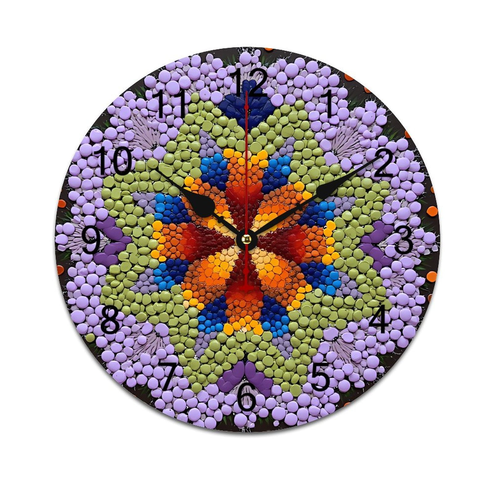 A Colorful Mandala Made Up of Small, Round Objects Arranged in A ...