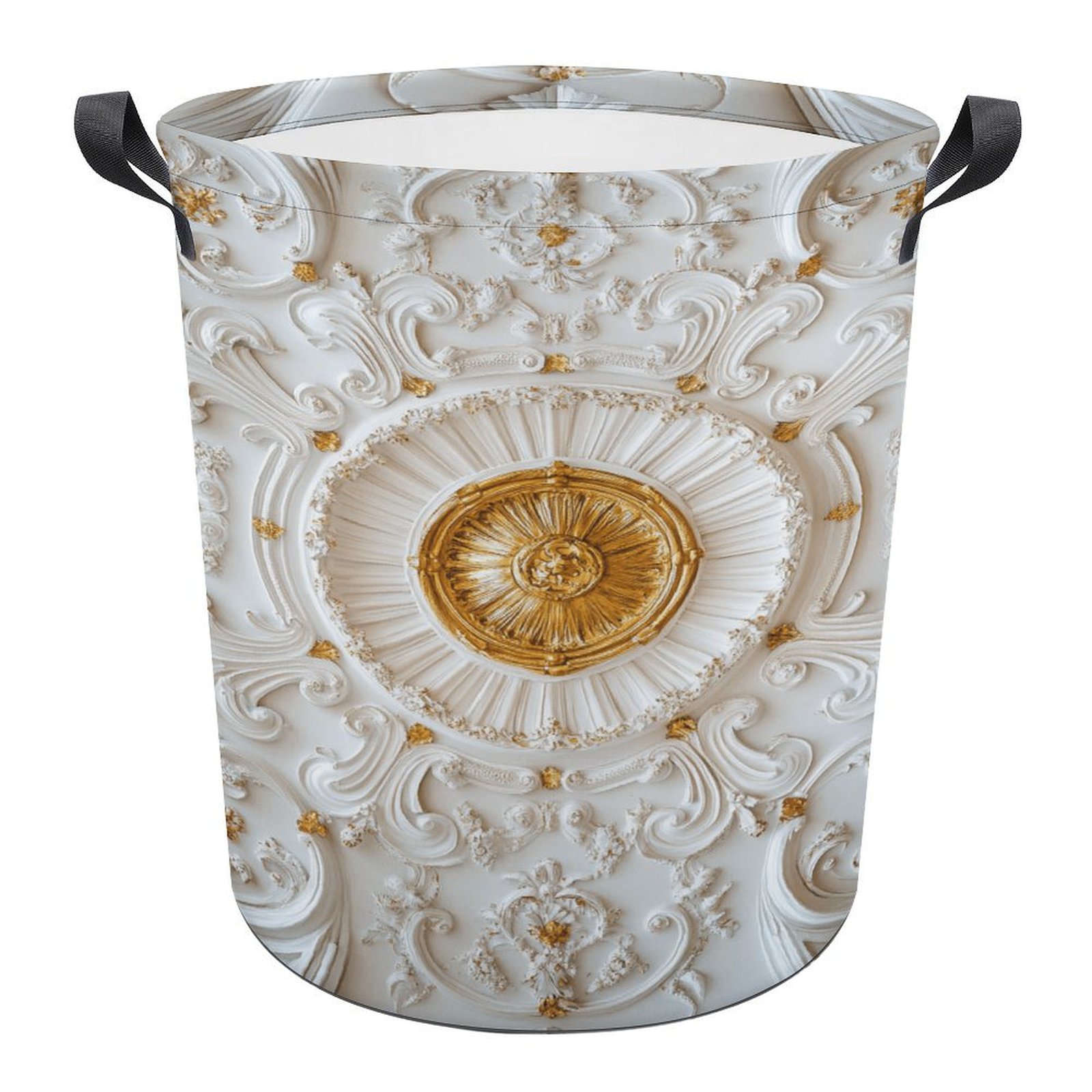 Colorful Marble (47) Print Foldable Laundry Basket for Clothes Storage ...