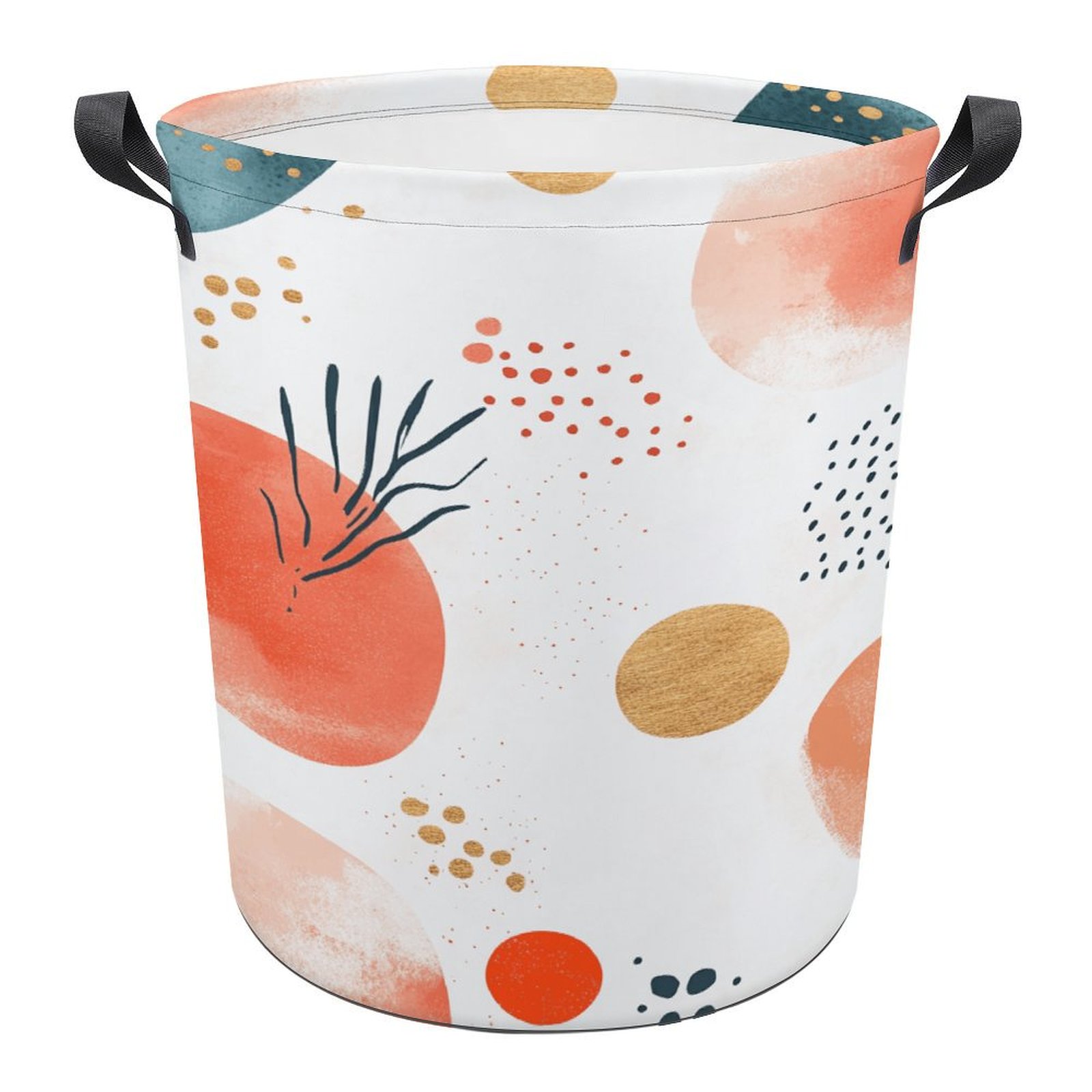 Colorful Marble (60) Print Foldable Laundry Basket for Clothes Storage ...