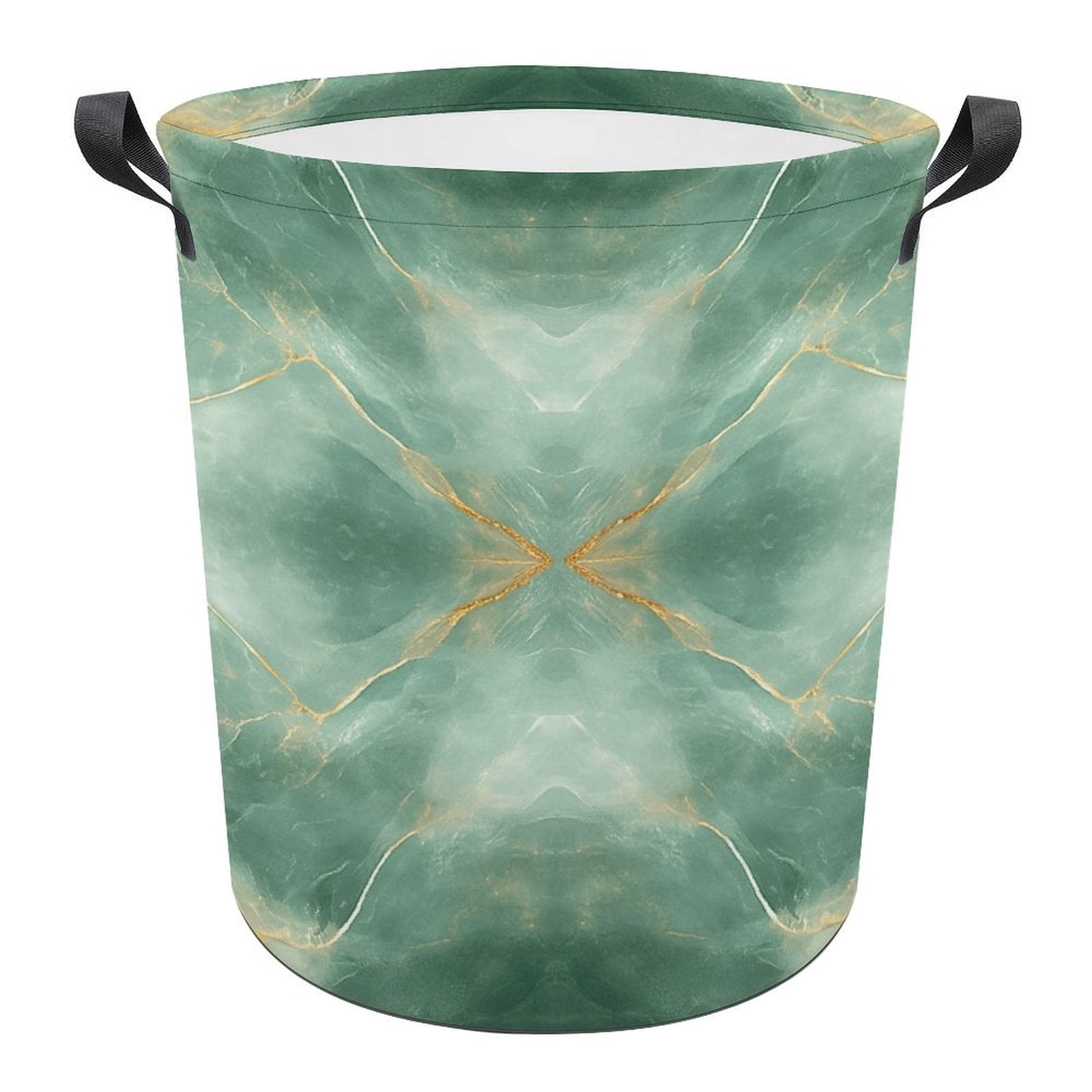 Colorful Marble Green Gilding (56) Laundry Basket Storage Basket ...