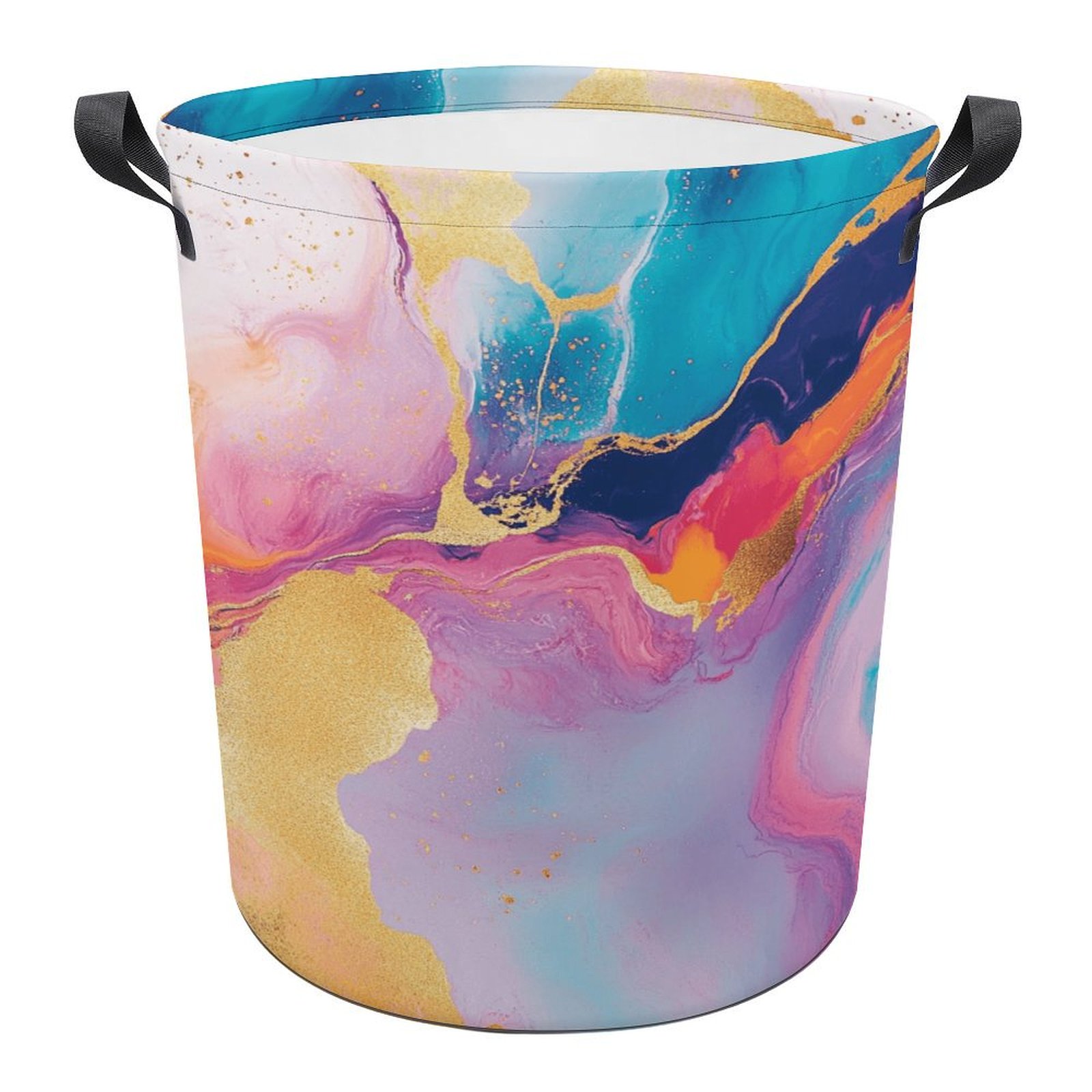 Colorful Marble Grey (21) Laundry Basket Storage Basket Controller ...