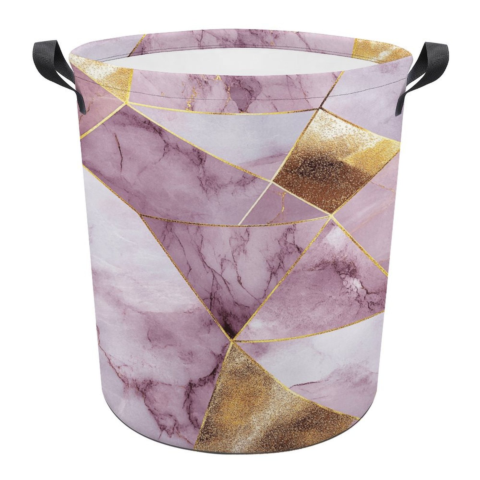 Colorful Marble Pink (16) Laundry Basket Storage Basket Controller ...