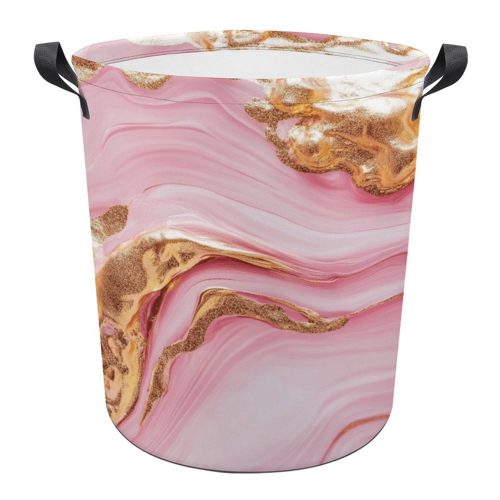 Colorful Marble Pink (7) Laundry Basket Storage Basket Controller ...