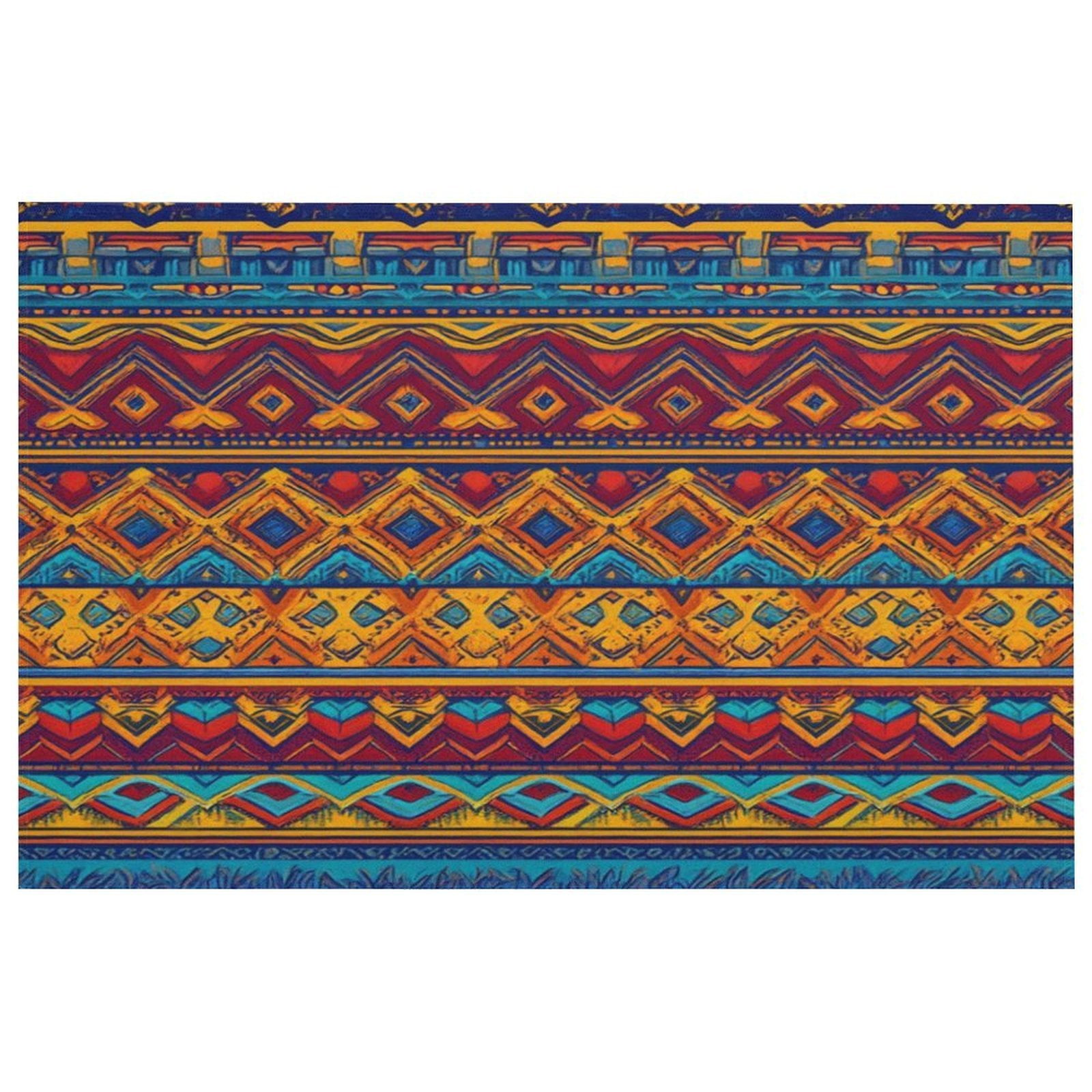 Colorful Mayan People Adult Home Decor Bedroom Living Room Crystal ...