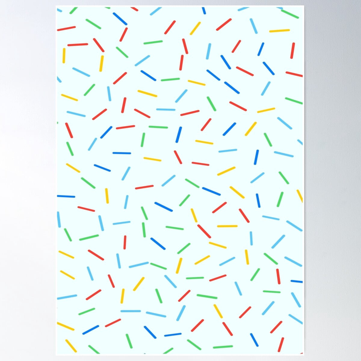 Colorful Memphis Pattern Poster Wall Art Modern Wall Decor For Living ...