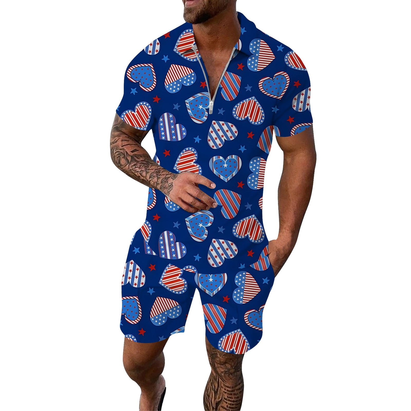 Colorful Mens Dress Suits Dinner Jackets Men‘s Casual Independence Day