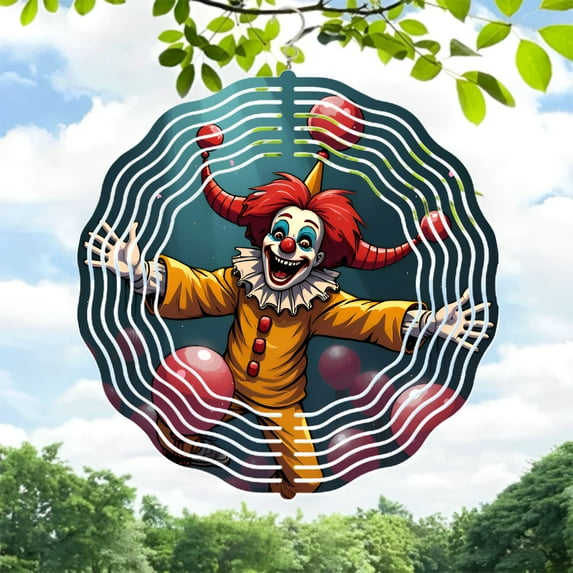 Colorful Metal Hanging Wind Spinners & Chimes for Yard & Garden - Eye ...