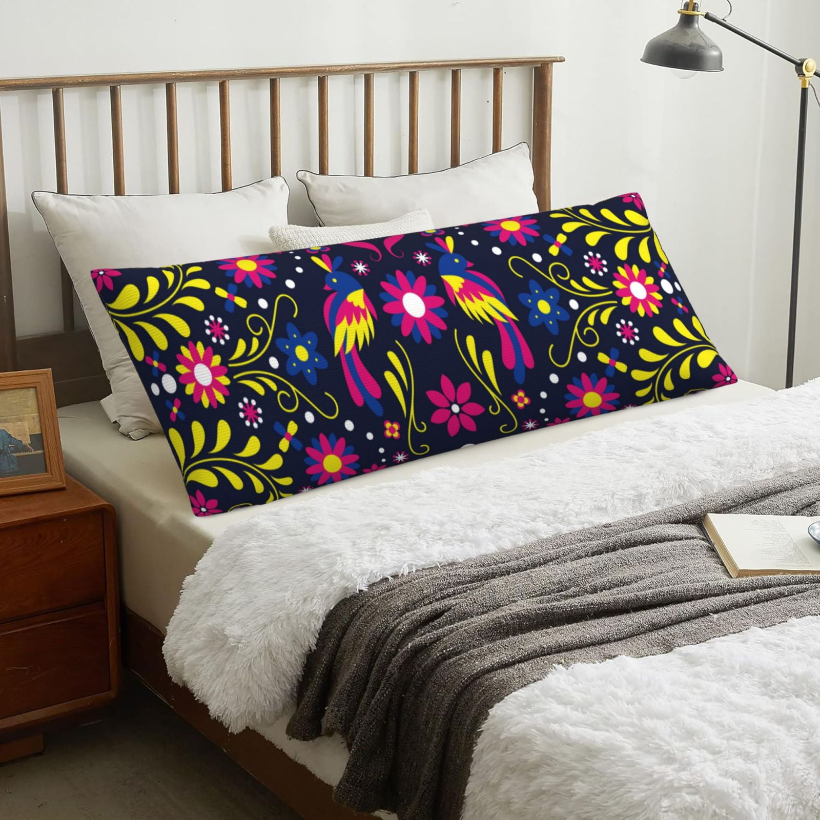 Colorful Mexican Body Pillow Cover, Printing Cooling Body Pillow ...