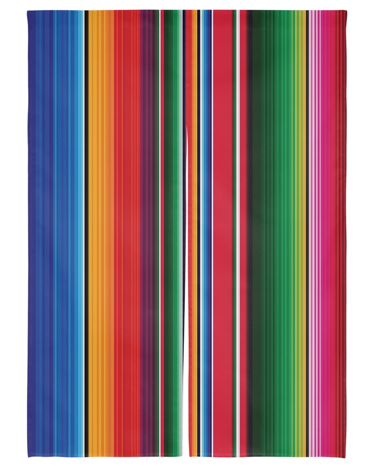 Colorful Mexican Stripes Japanese Door Curtain Living Room Bedroom ...
