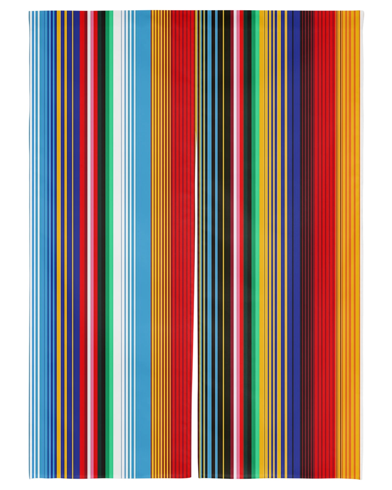Colorful Mexican Stripes Japanese Door Curtain Living Room Bedroom ...