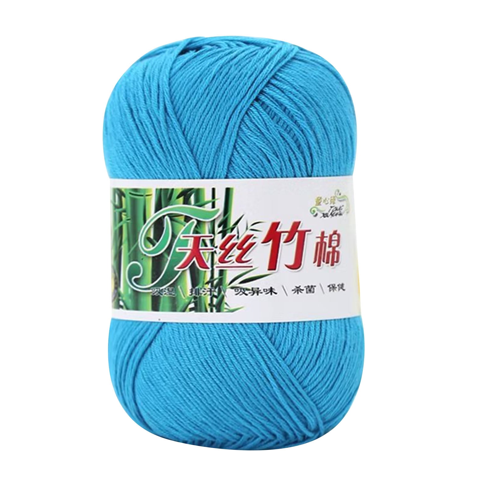 Colorful Milk Cotton Yarn,50g Yarn for Crochet,Crochet Yarn for ...