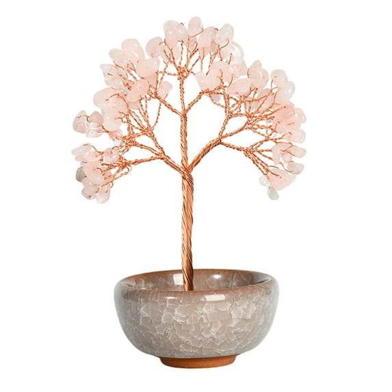 Colorful Miniature Crystal Tree Gemstones Bonsais for Home and Office ...