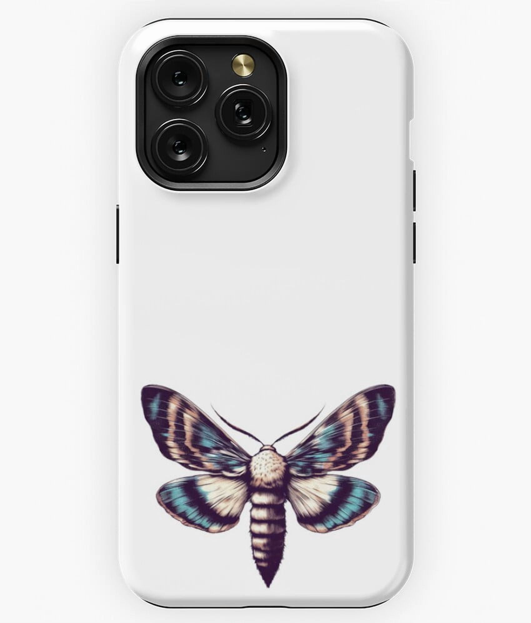 Colorful Moth Vibrant Insect Nature Art G2261 Phone Case for iPhone17 ...