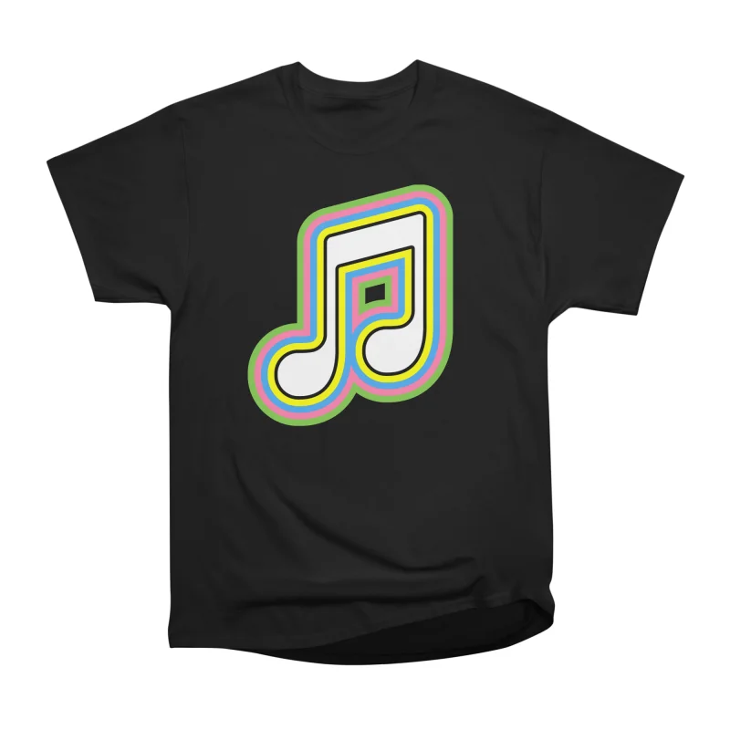 Colorful Music Note Artistic Shirt T-Shirt Tee Gift For Him Merch For ...