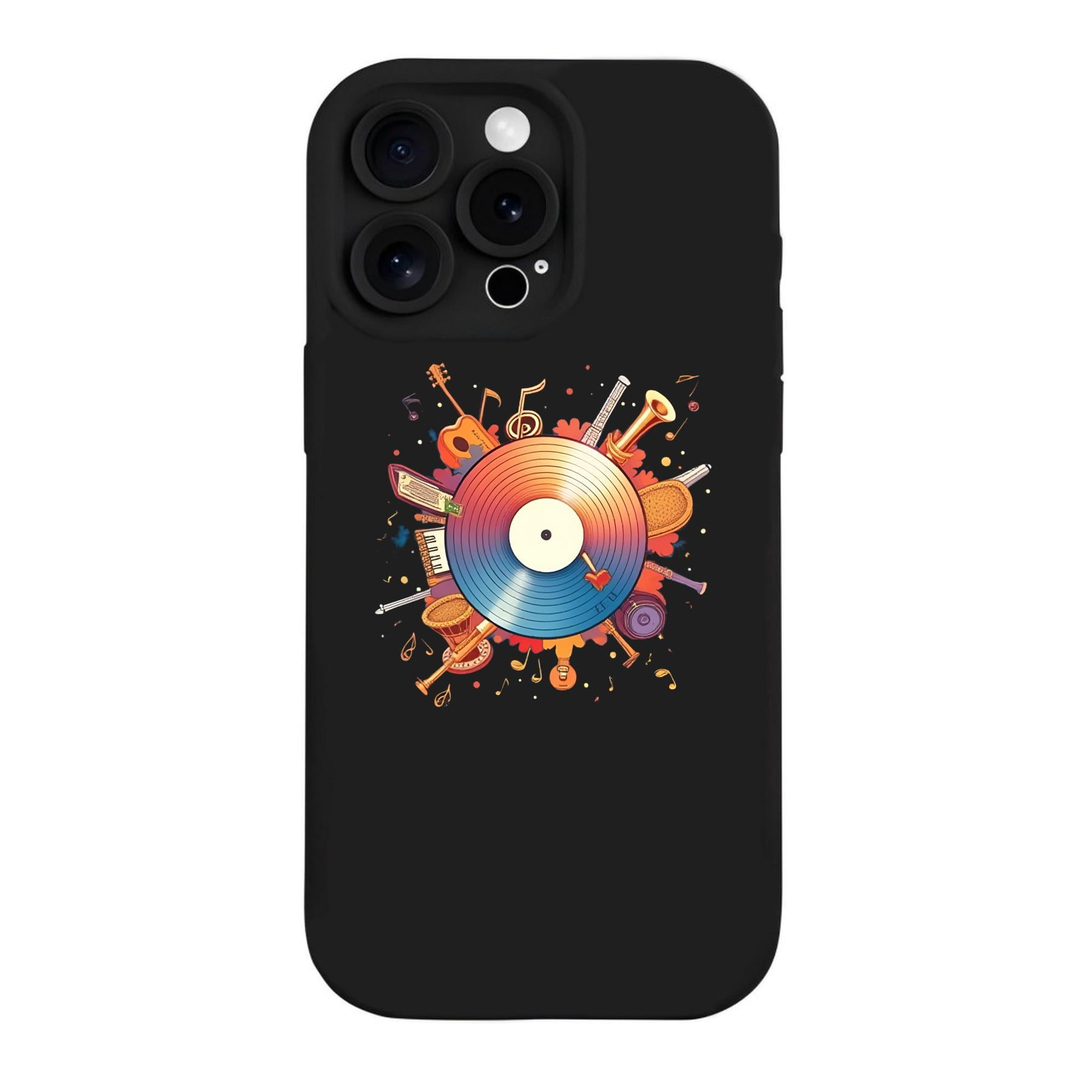 Colorful Musical Instruments Design iPhone 15 Pro Case - Lightweight ...