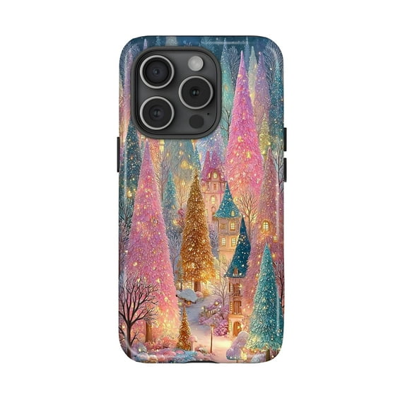 Colorful Nature Fairy Forest Dream Phone Case with iPhone 17 through 11 ...
