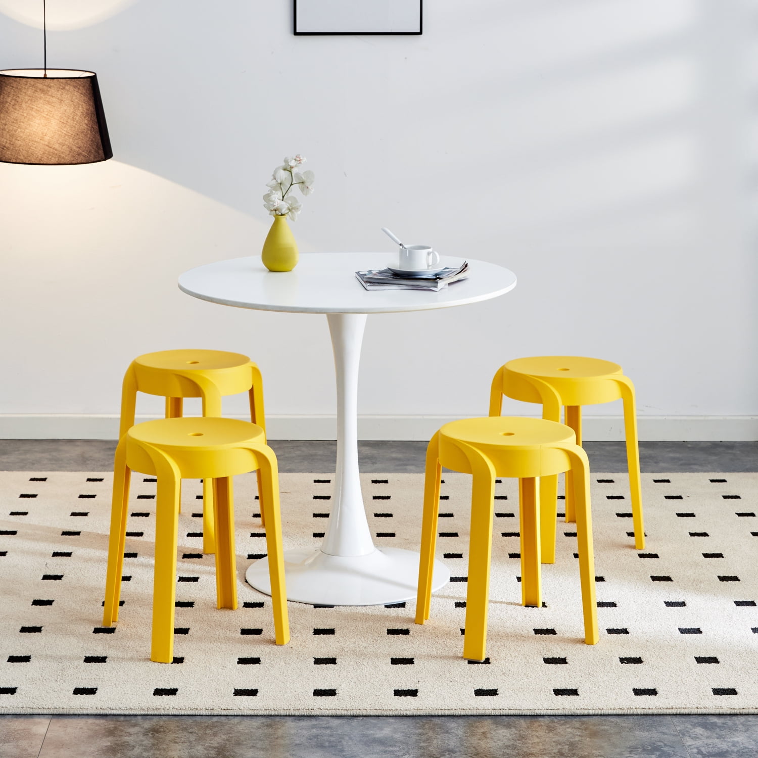 Colorful Nesting Stackable Classroom Stools - Flexible Seating Option ...