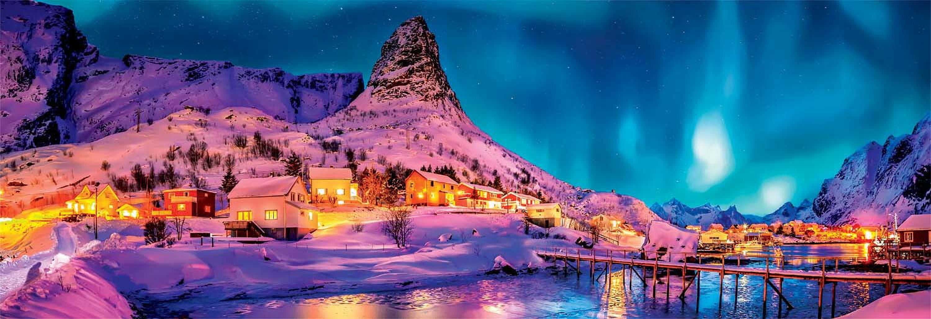 Colorful Night Over Lofoten Islands - Walmart.com