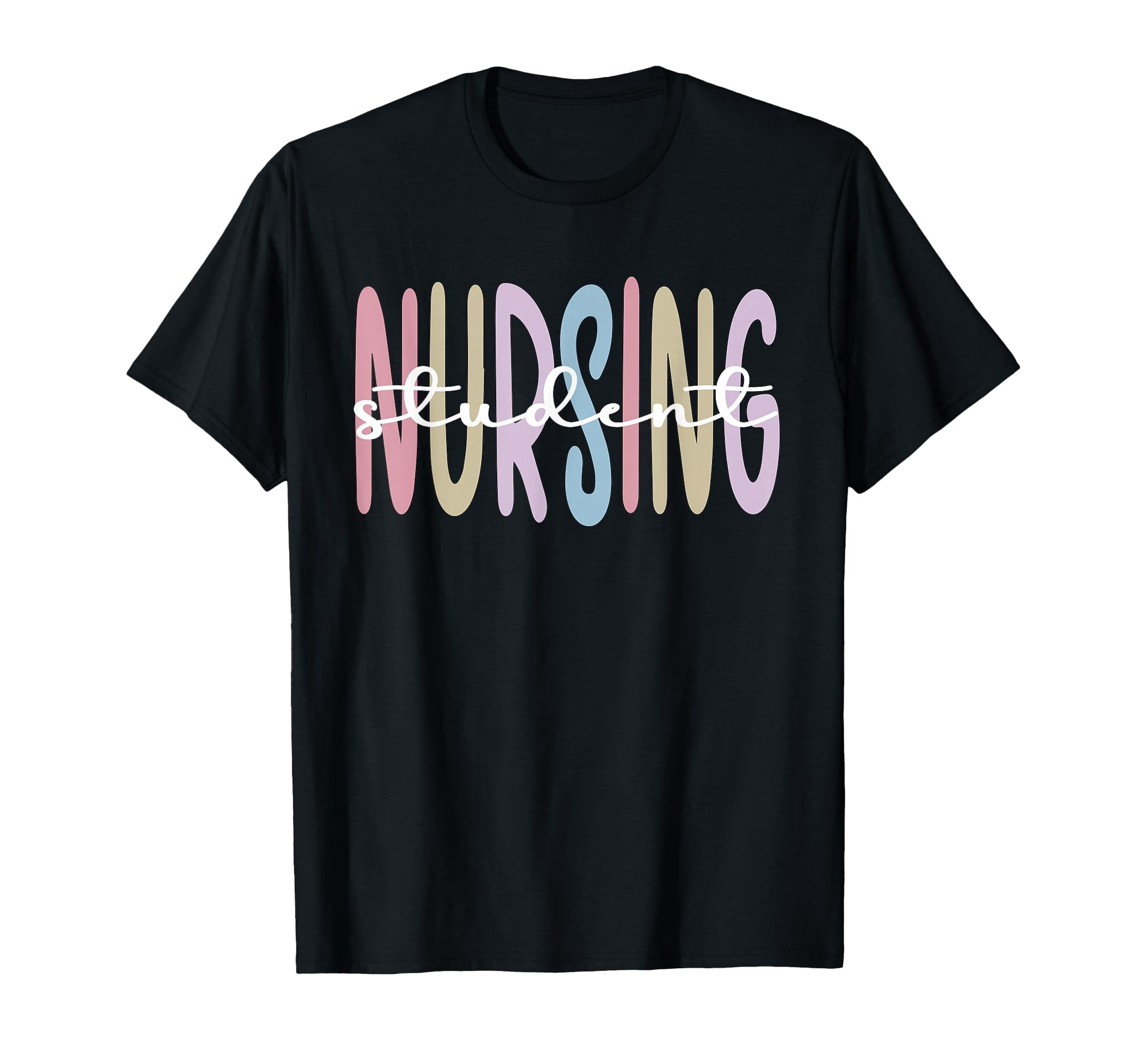Colorful Nursing Student Appreciation T-Shirt for Future Nurses in ...