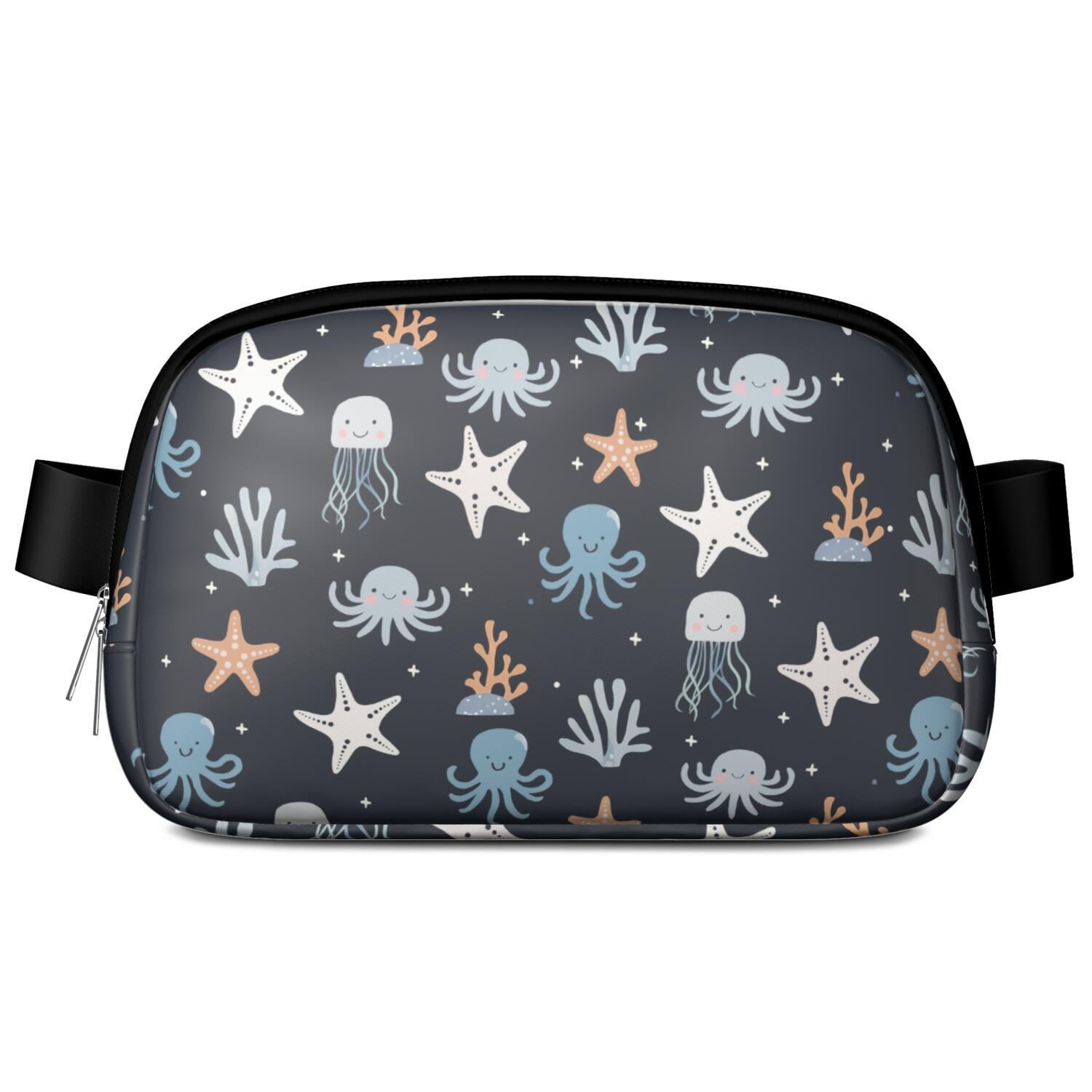Colorful Octopus Fanny Pack for Women – Nautical Marine Life Waist Bag ...