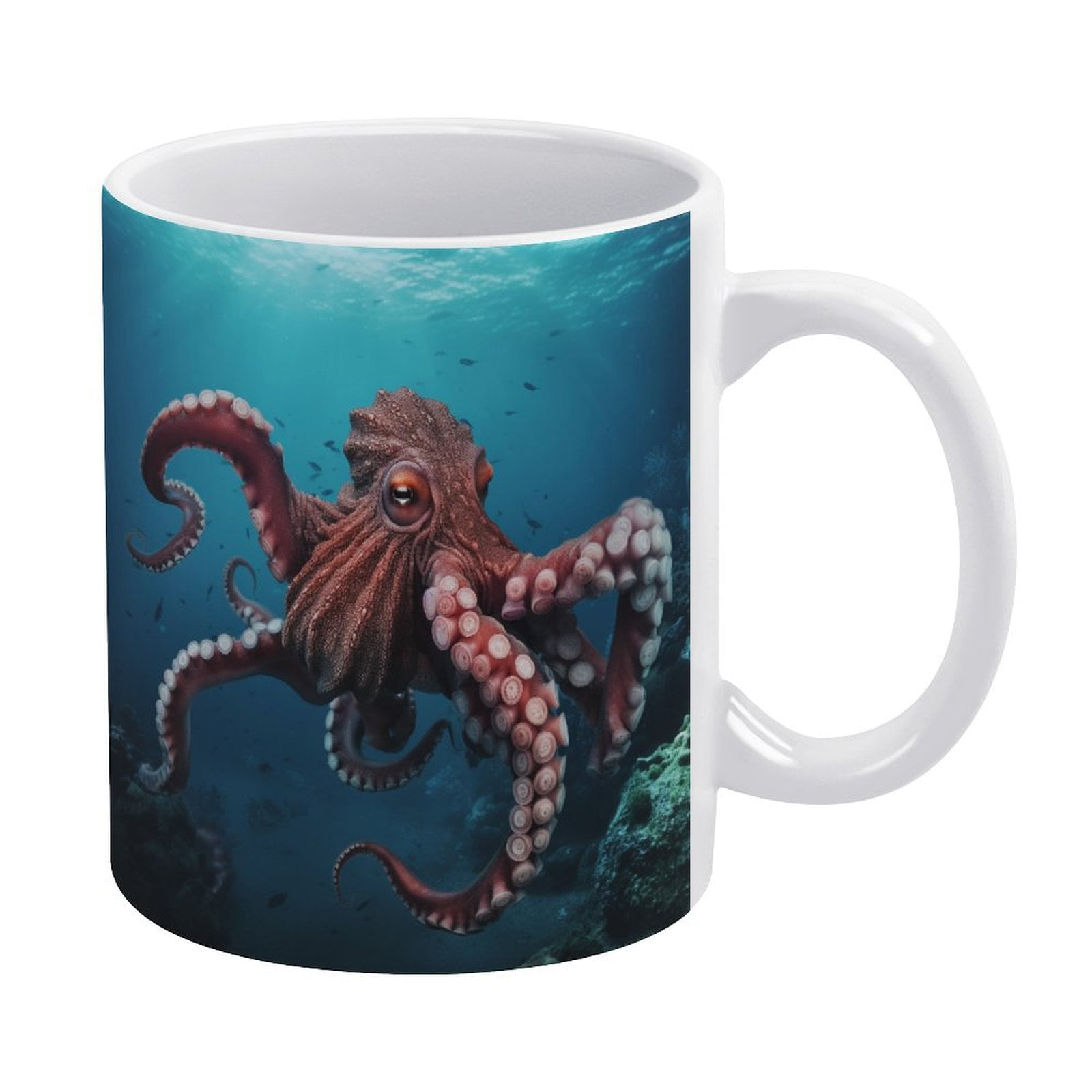 Colorful Octopus Fun Mugs Are Suitable As Birthday Gifts for Husbands ...