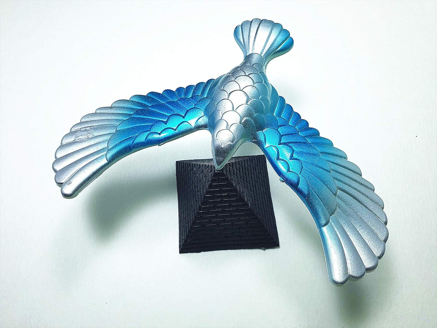 Colorful Office Desk Display Decoration 6.5 Inch Silver Wingspan ...