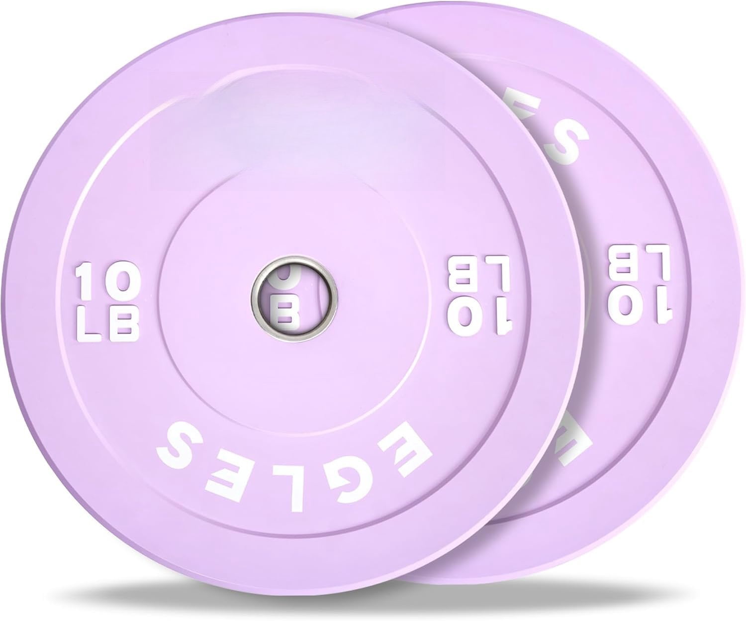 Colorful Olympic Weight Plates, Rubber Barbell Plates, 2-inch Standard ...